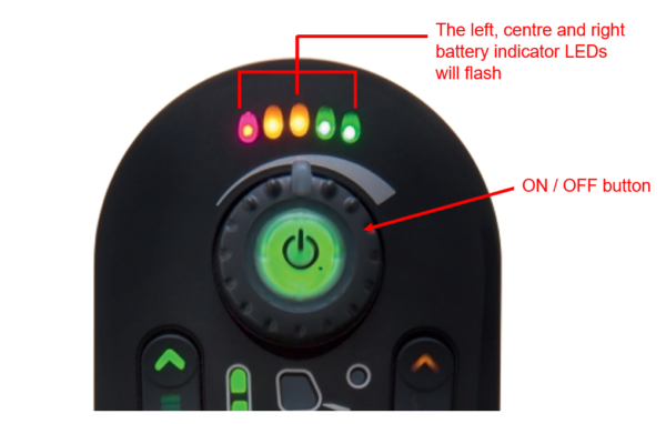 Locking and unlocking your powered wheelchair | DGT Services